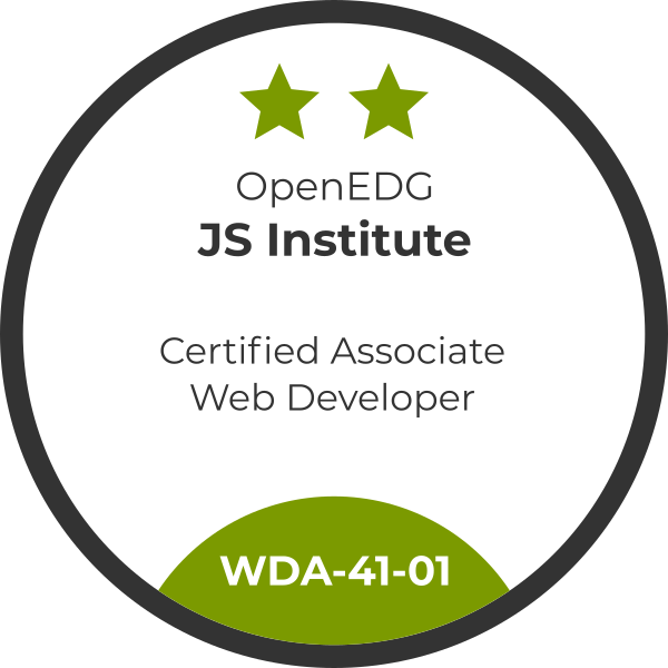 WDA-41-01 certification badge